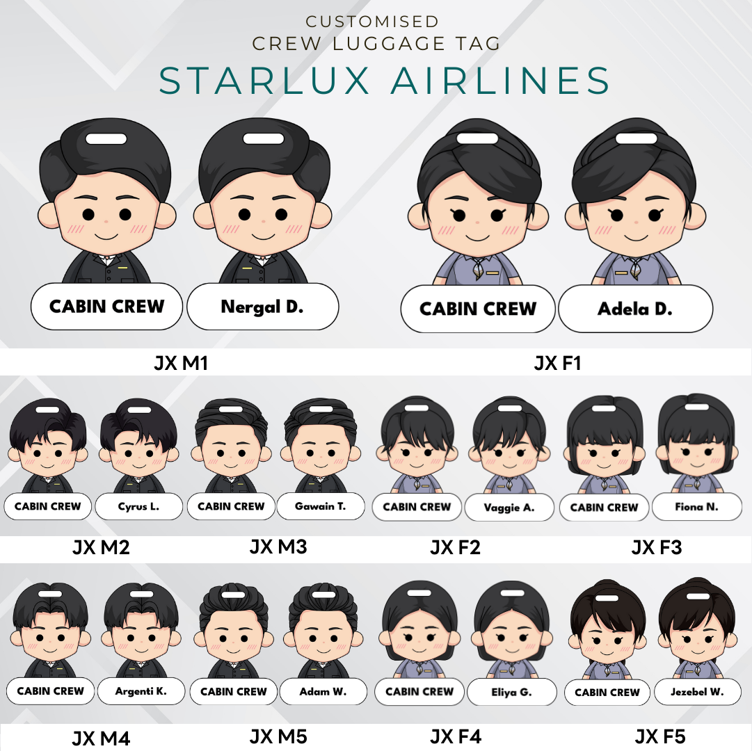Starlux Airlines Crew – BAGTAGBKK