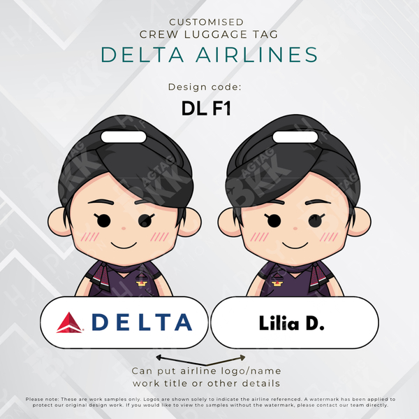 Delta Airlines Crew – BAGTAGBKK