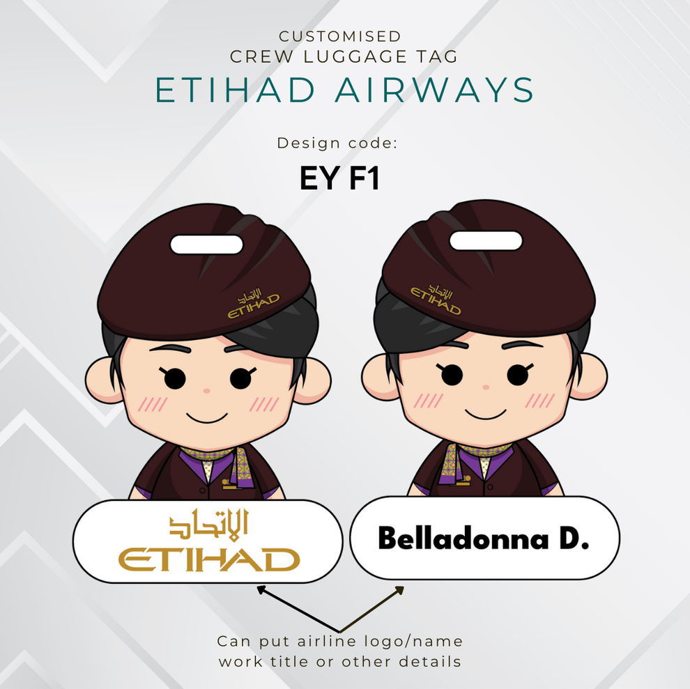 Etihad Airways Crew – BAGTAGBKK