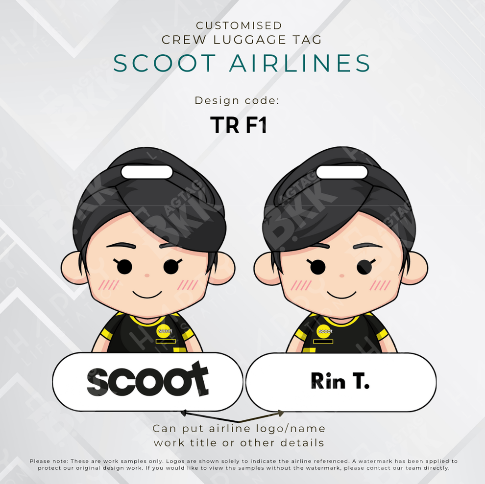 Scoot Airlines Crew – BAGTAGBKK